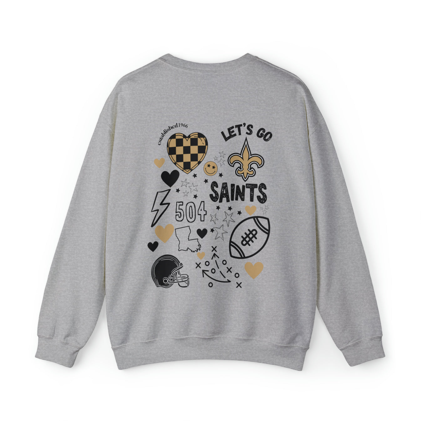 Saints Game Day Sweatshirt – 812 Hickory
