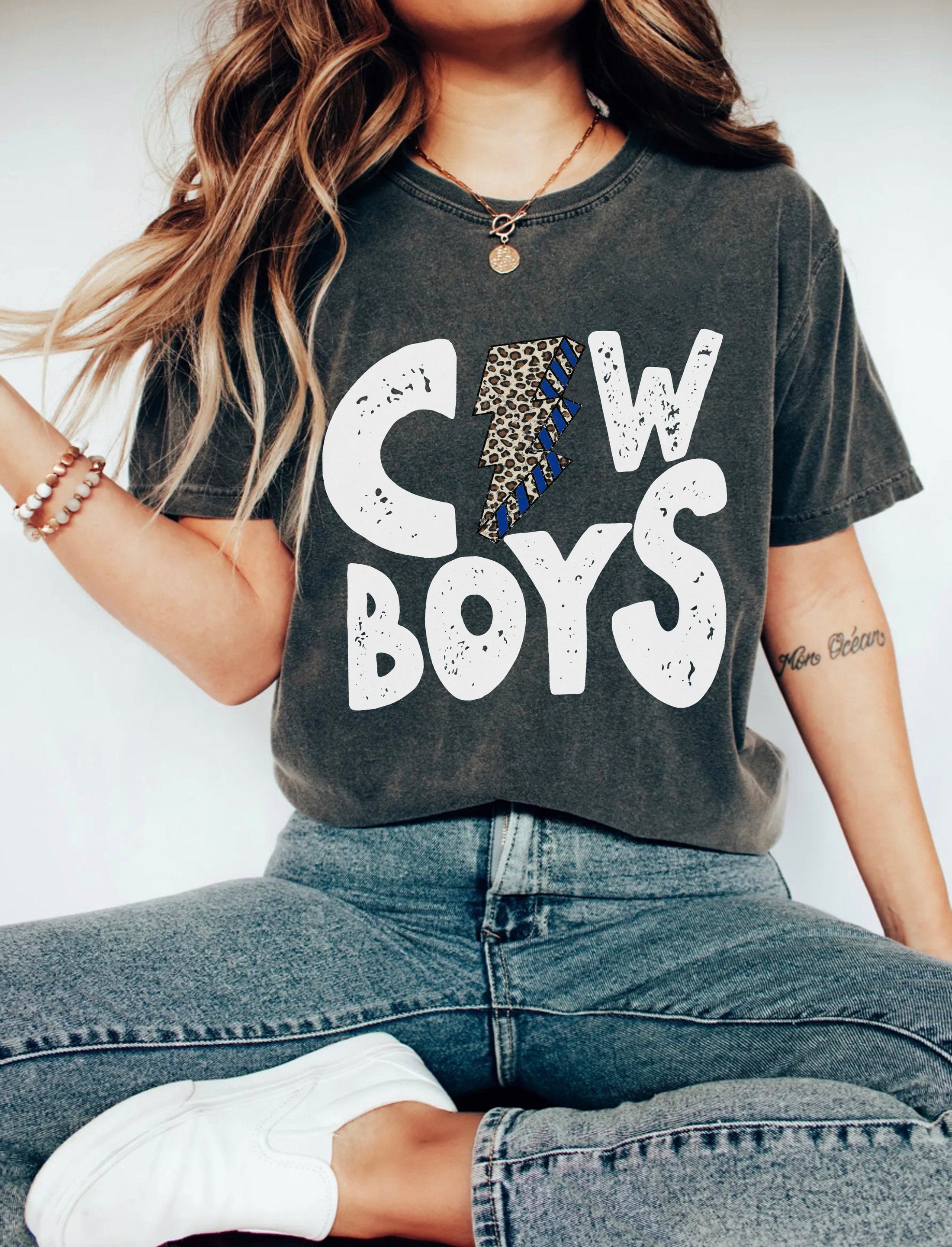 Cowboys Lightning Bolt Shirt – 812 Hickory